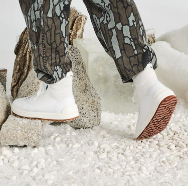 Men's Alta High Top Sneaker - Ivory White | Vessi