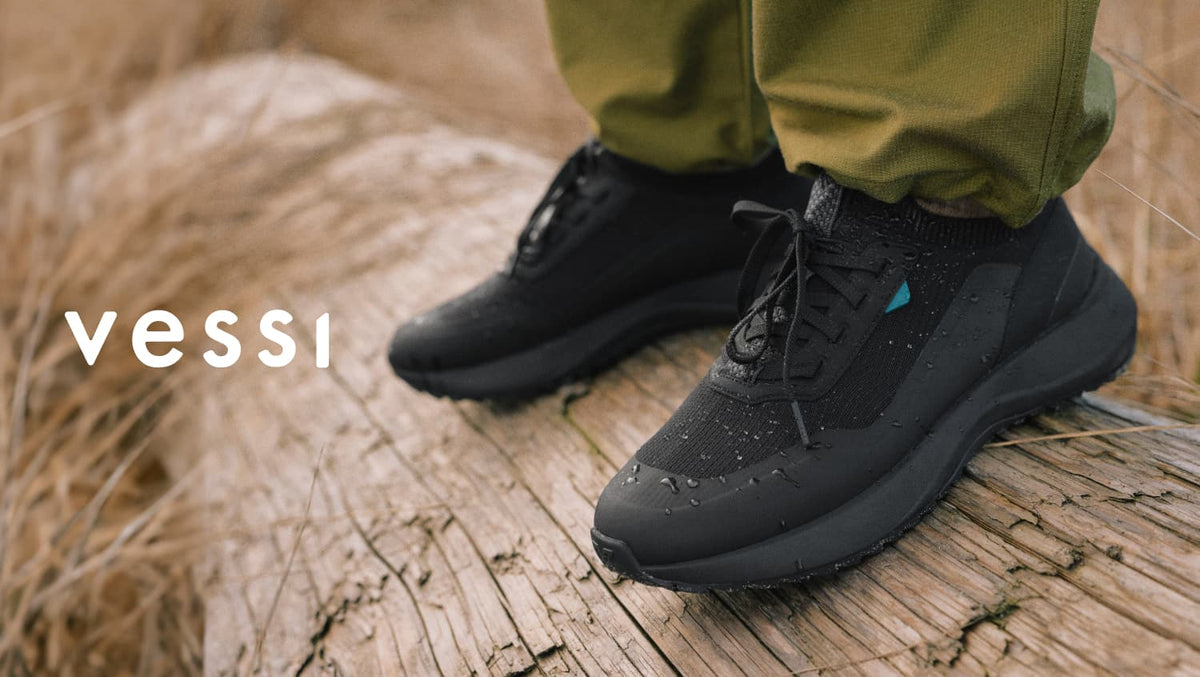 Vessi | Disc Golf rain or shine in 100% waterproof shoes | Vessi Footwear