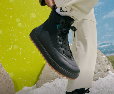 Women's Alta High Top - Dune Beige | Vessi Footwear